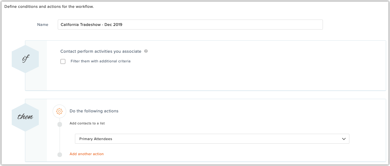 create activity workflow