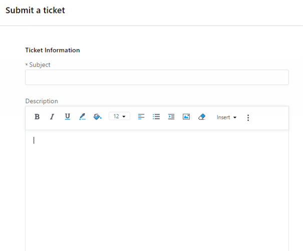 Process for Ticket Creation on Zoho desk